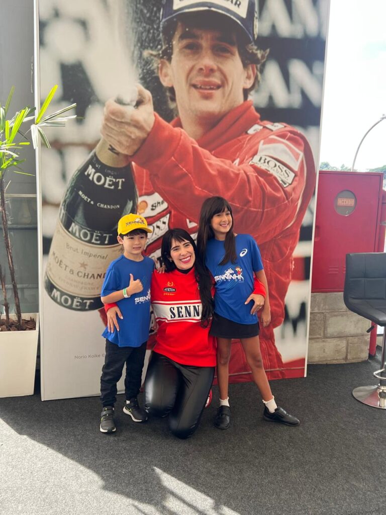 Em clima de emoção, Sophia Turini participa do Senninha Racing Day em ...