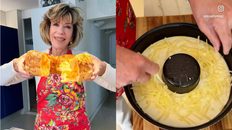 Bolo de pão de queijo da Silvia Poppovic